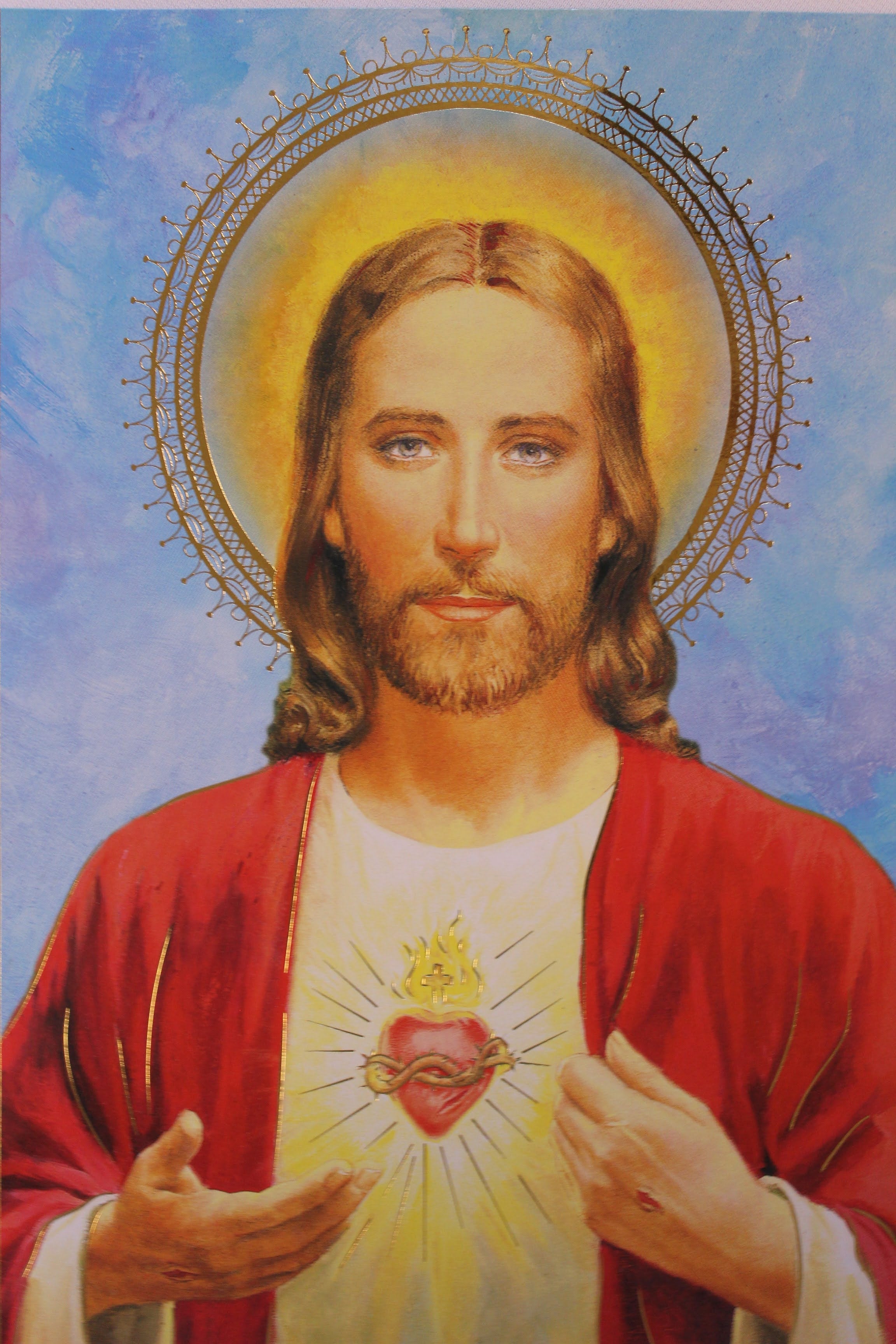 Sacred Heart Image 8"x10" – Sisters of Charity Gift Shop
