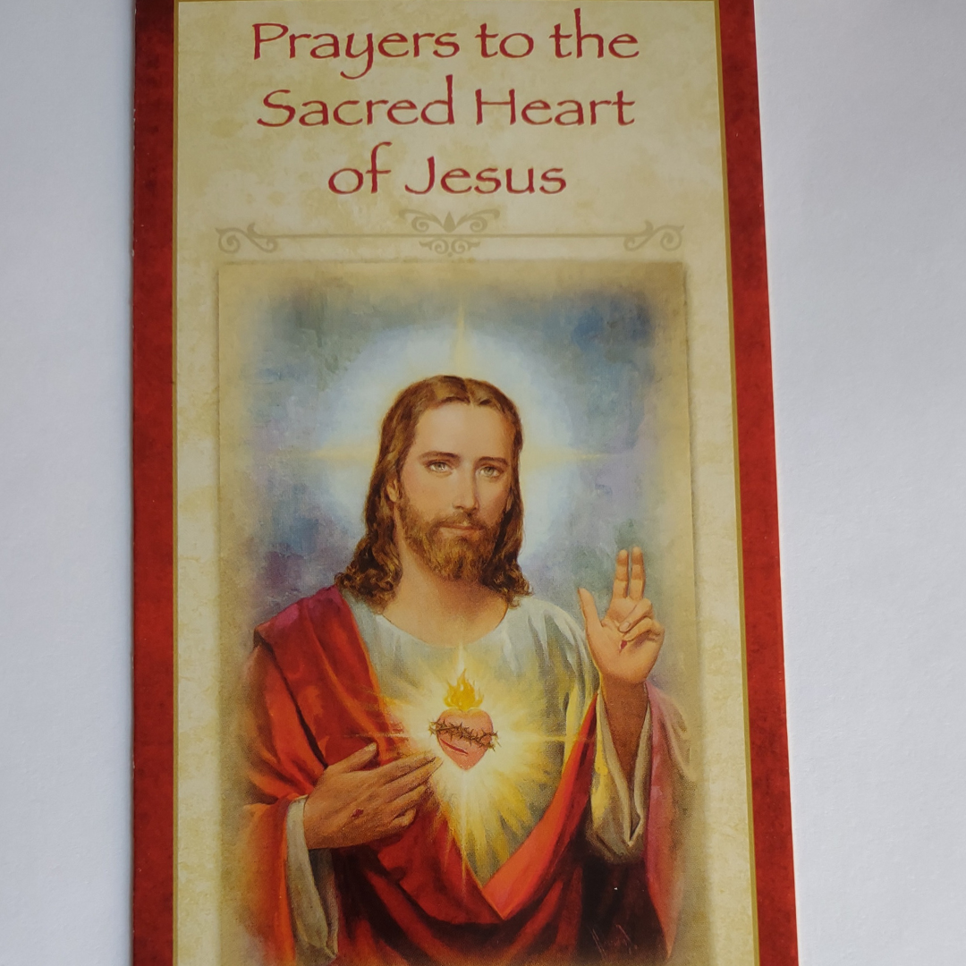 Sacred Heart Of Jesus Images With Prayers Leaflet Publications